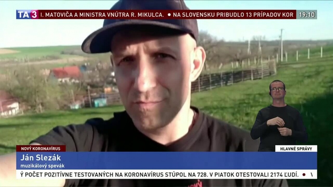 Umelci pozdravujú: spevák Ján Slezák | ta3