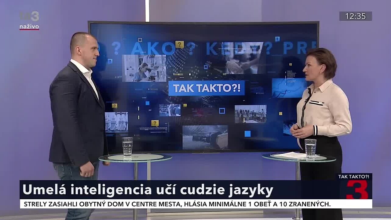 Umelá inteligencia učí cudzie jazyky | ta3