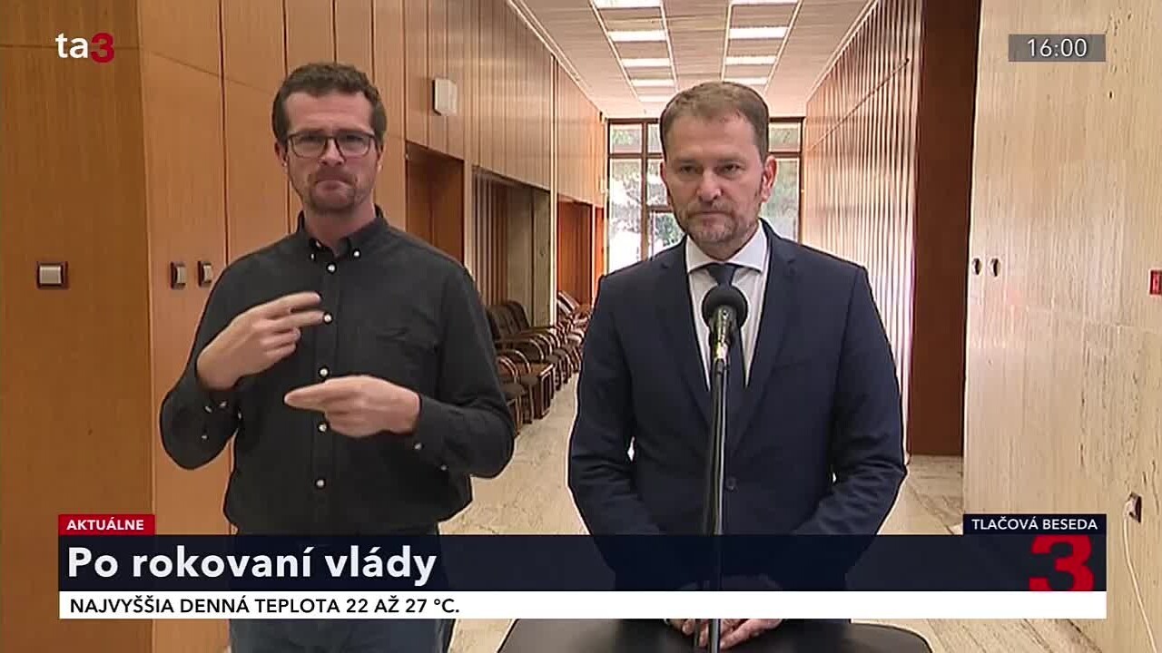 TB ministra financií I. Matoviča po rokovaní vlády | ta3