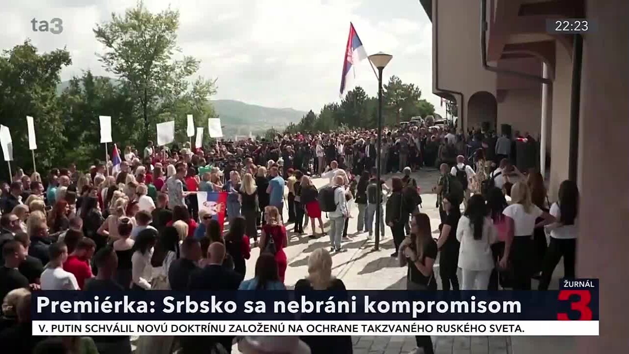 Srbsko je ochotné robiť kompromisy v rokovaniach s Kosovom, povedala ...