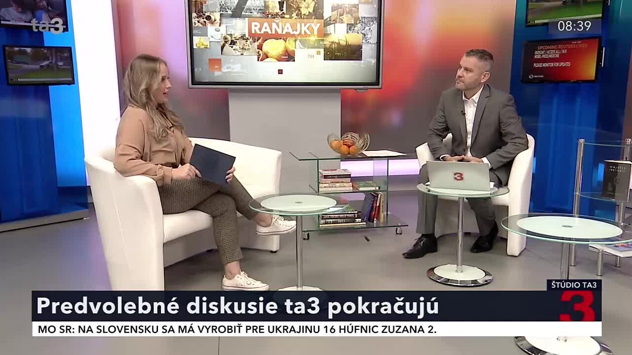 Predvolebné diskusie ta3 pokračujú. Koho moderátori vyspovedajú a čo všetko divákov čaká? | ta3