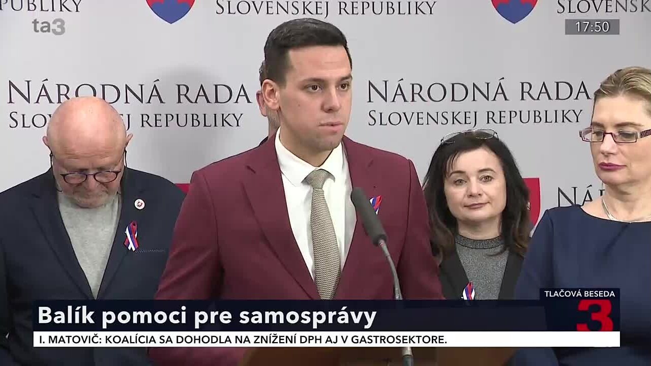 TB poslanca NR SR K. Čekovského o balíku pomoci pre samosprávy | ta3