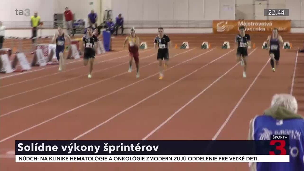 Na majstrovstvách Slovenska v atletike potešili výkony šprintérov | ta3
