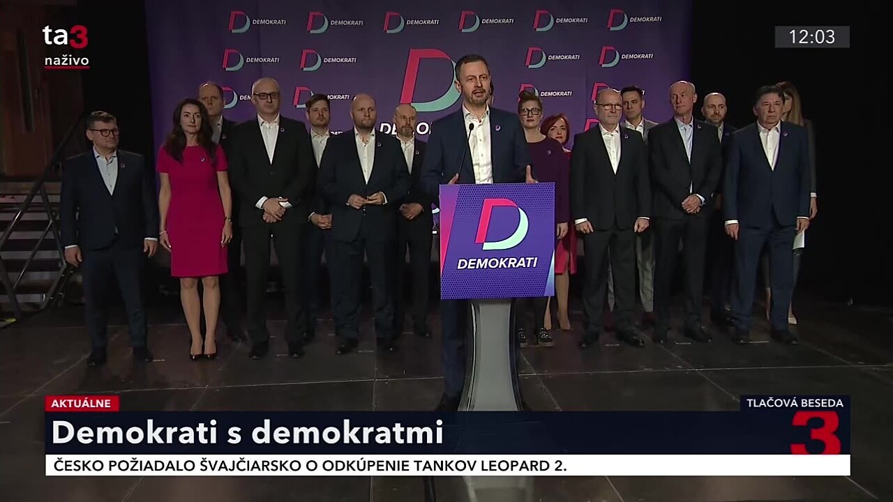 TB novovzniknutej politickej strany Demokrati | ta3