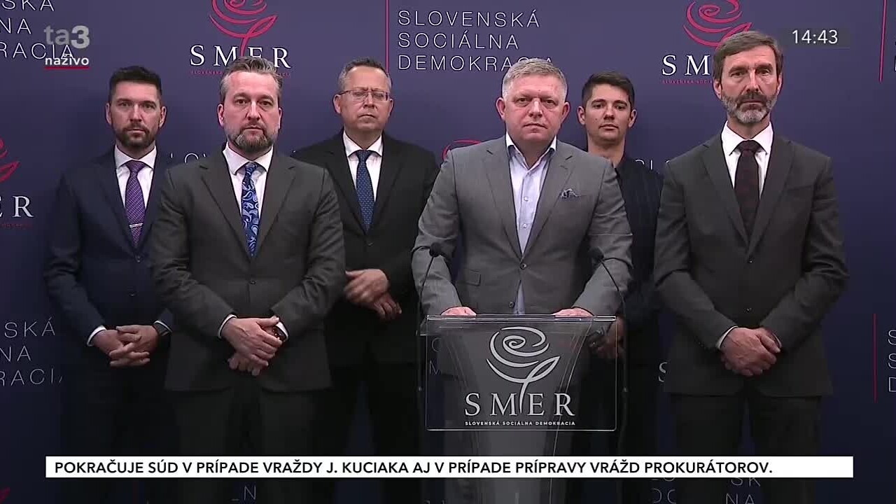 TB strany Smer-SD po zasadnutí vedenia strany | ta3
