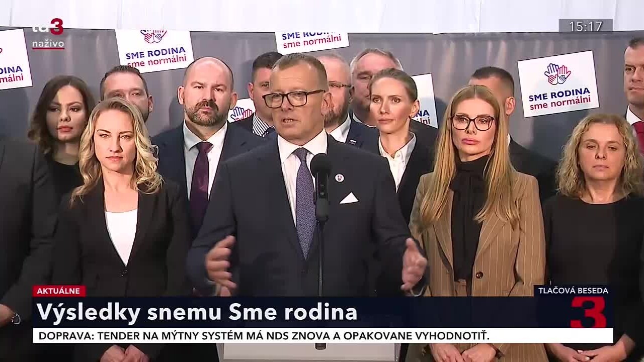 Hnutie Sme rodina malo snem. Predstavilo volebný program, Smer nevníma ...
