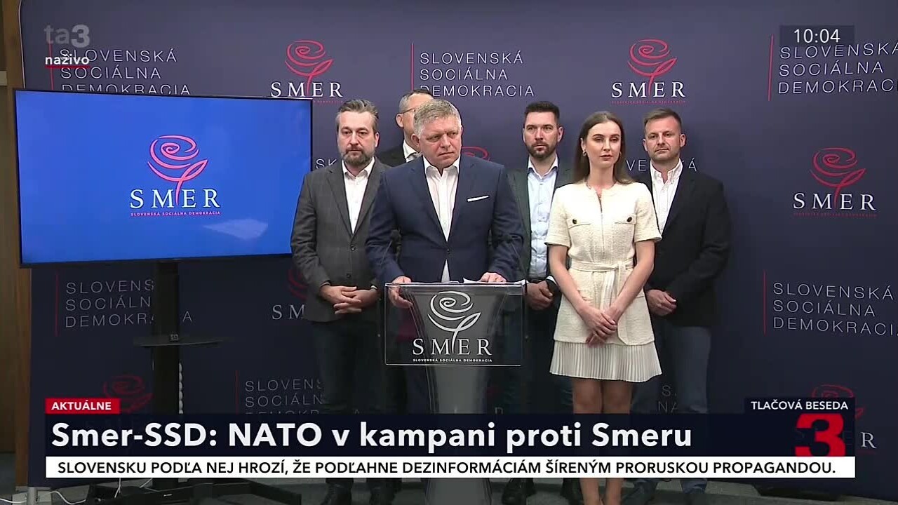 TB strany Smer-SSD o vstupe NATO do kampane proti Smeru | ta3