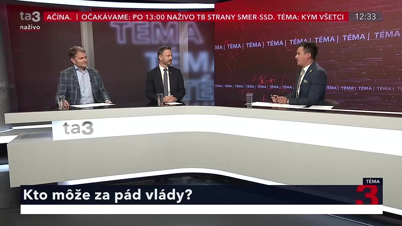 Kto môže za pád vlády? / Treba odvolať B. Kollára? / Spoja sa Matovič a Heger po voľbách? | ta3