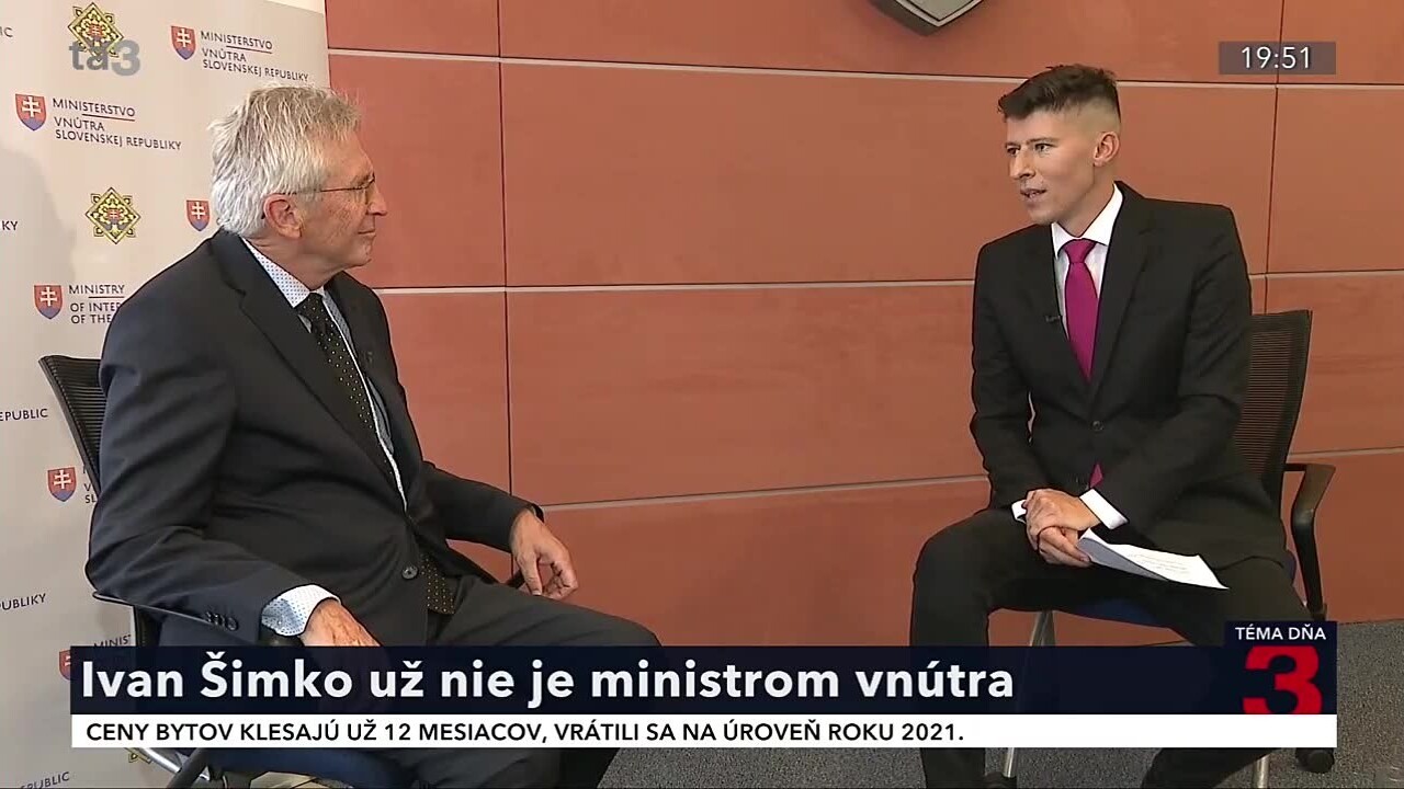 Ivan Šimko už nie je ministrom vnútra | ta3
