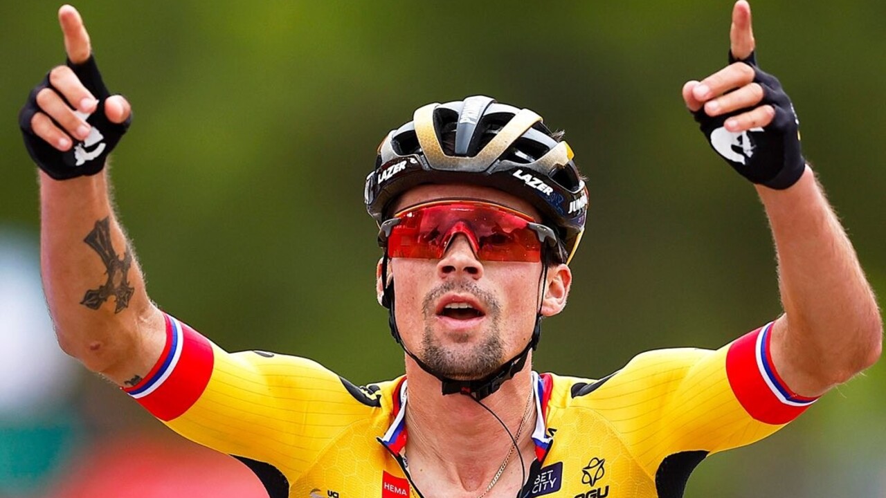 Roglič vyhral ôsmu etapu Vuelty, Kuss sa obliekol do červeného dresu | ta3