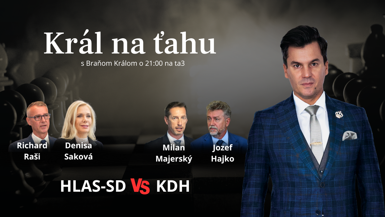 Král na ťahu: Hlas-SD verzus KDH. Sledujte ta3 v utorok o 21:00 | ta3