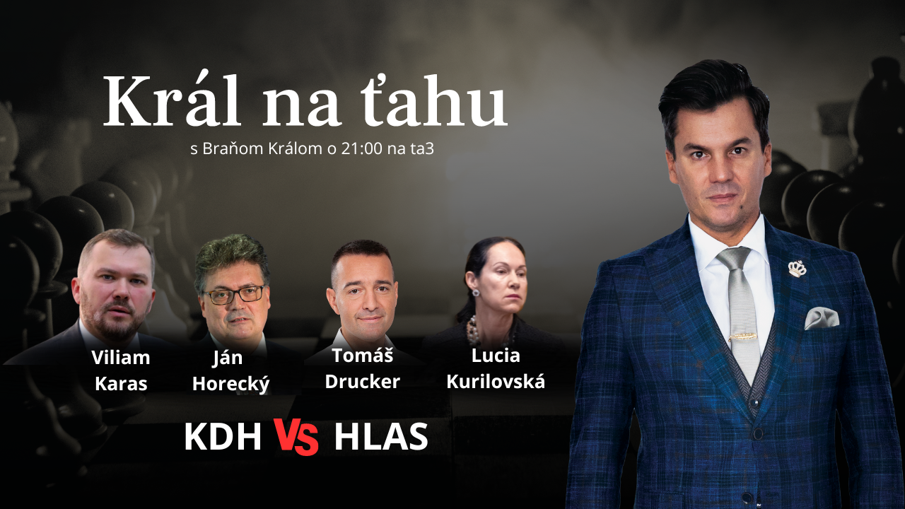 Král na ťahu: KDH verzus Hlas. Sledujte ta3 v utorok od 21:00 | ta3