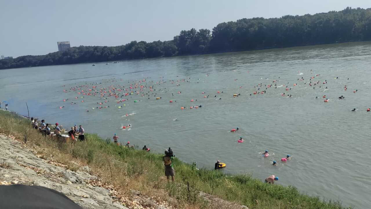 V Bratislave bol vypredaný 11. ročník podujatia Trans Danube Swim ...