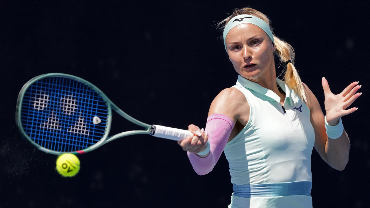 Rebecca Šramková oslavuje prvé grandslamové víťazstvo. V druhom kole na ...